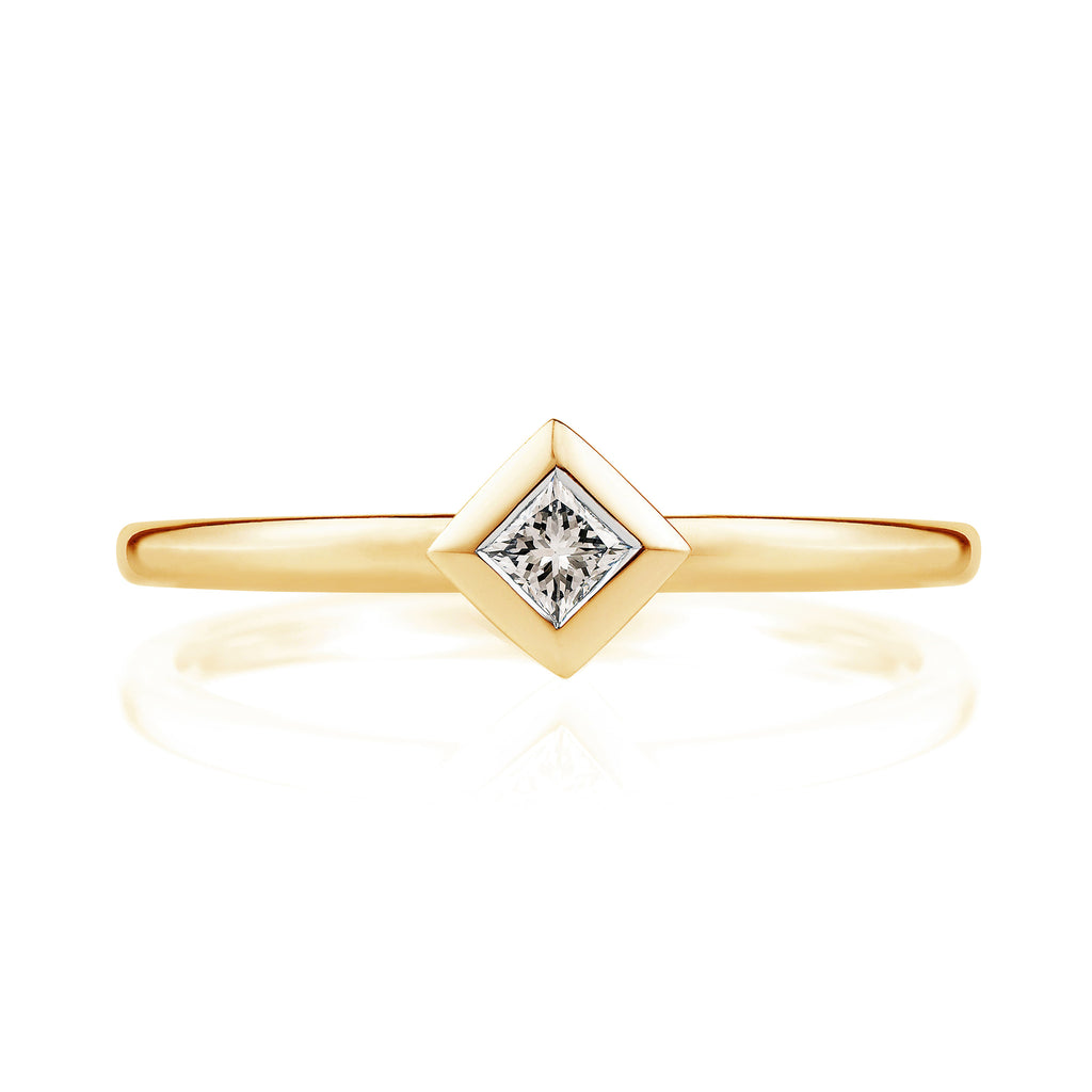 DIAMOND STACKER (YELLOW) – London Rocks Jewellery
